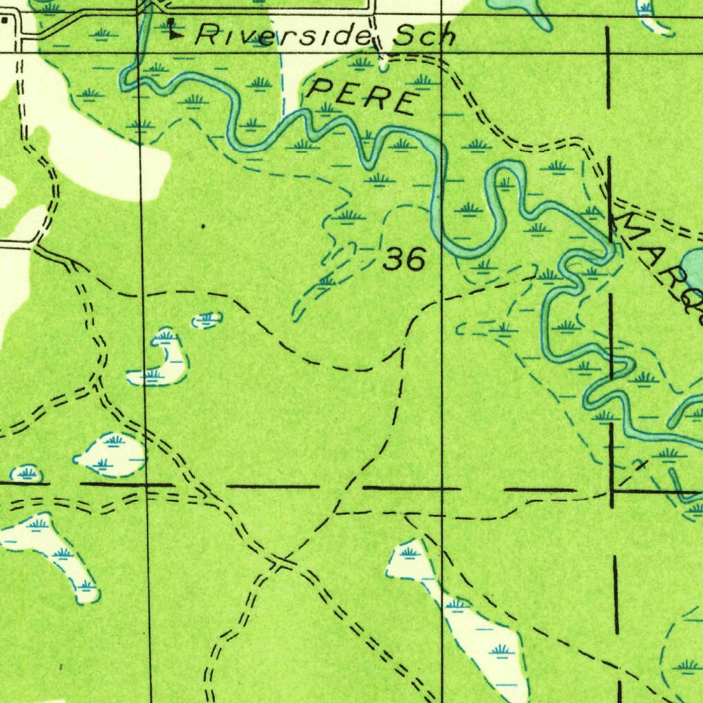 Custer, MI (1931, 31680-Scale) Map by United States Geological Survey ...