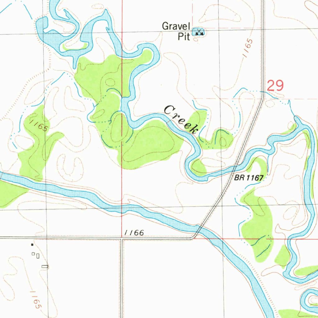 Cylinder, IA (1980, 24000-Scale) Map by United States Geological Survey ...