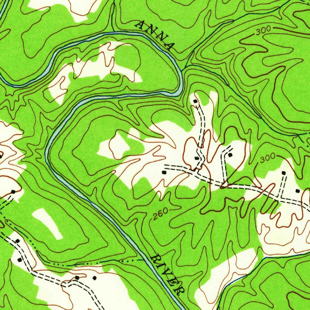 Dabneys, VA (1943, 24000-Scale) Map by United States Geological Survey ...
