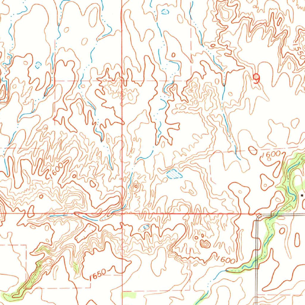Dacoma SW, OK (1969, 24000-Scale) Map by United States Geological ...
