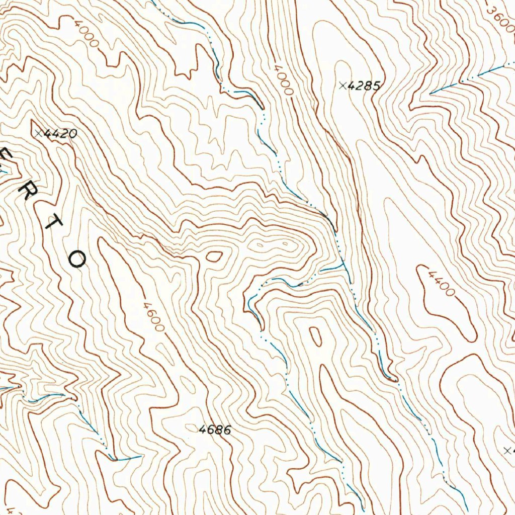 Dagger Flat, TX (1971, 24000-Scale) Map by United States Geological ...