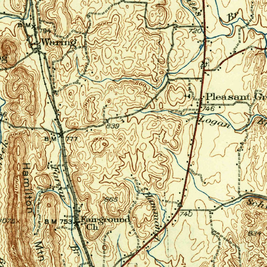 Dalton, GA-TN (1943, 62500-Scale) Map by United States Geological ...