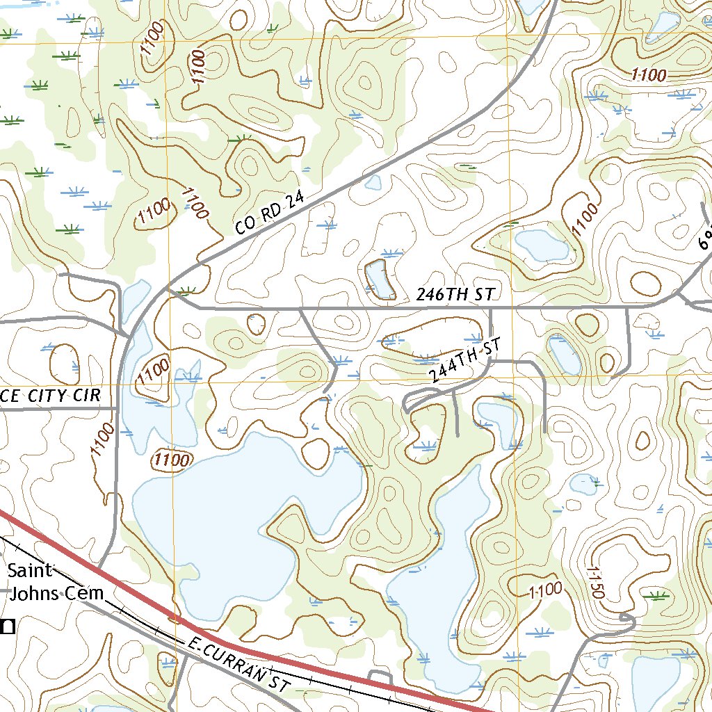 Darwin, MN (2022, 24000-Scale) Map by United States Geological Survey ...