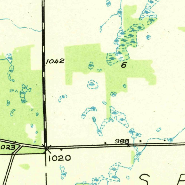 Davisburg, MI (1936, 31680-Scale) Map by United States Geological ...