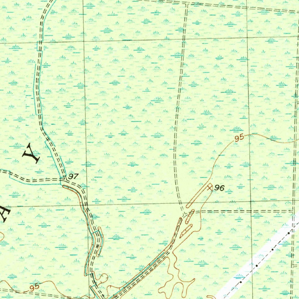 Day NW, FL (1954, 24000-Scale) Map by United States Geological Survey ...