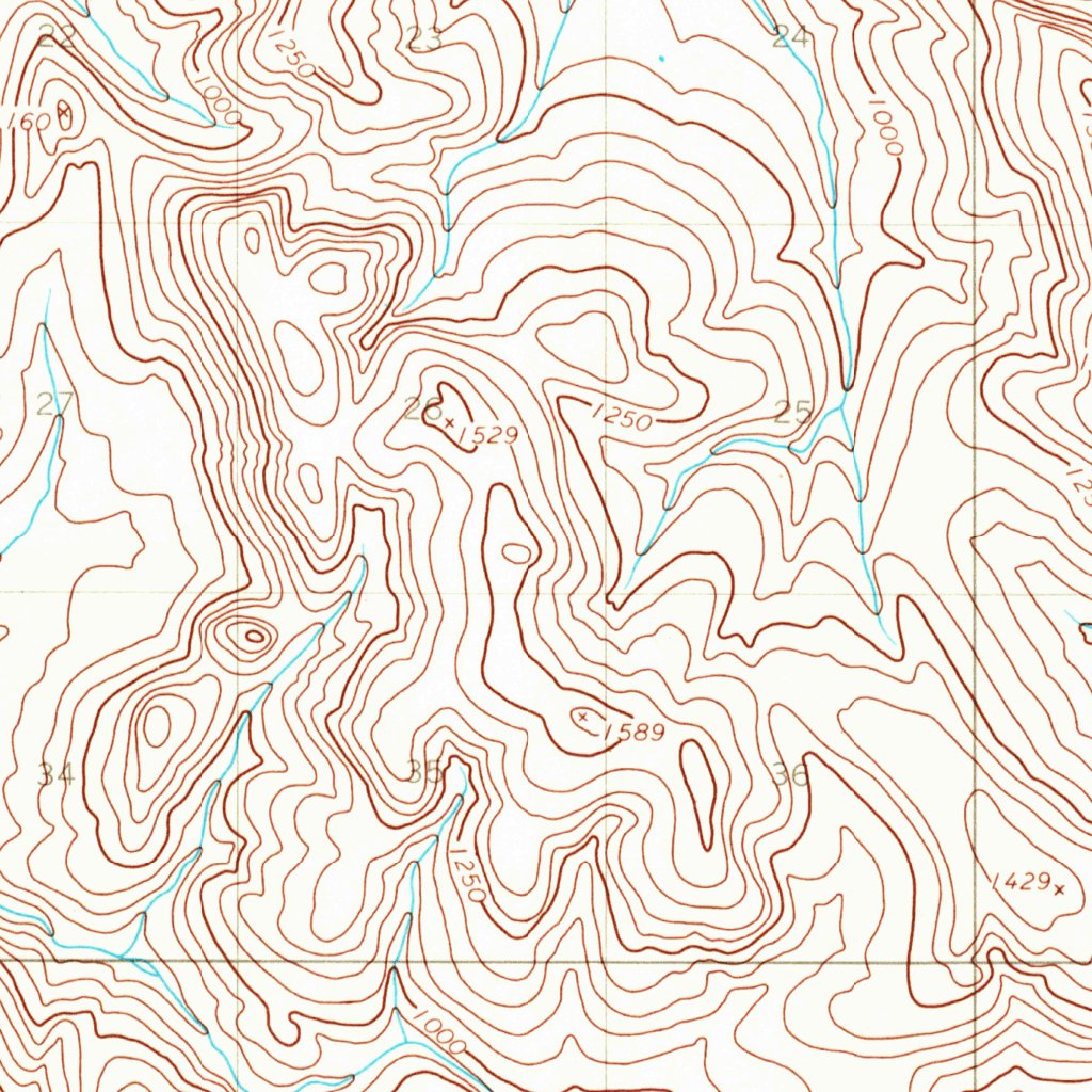 De Long Mountains B-5, AK (1955, 63360-Scale) Map by United States ...