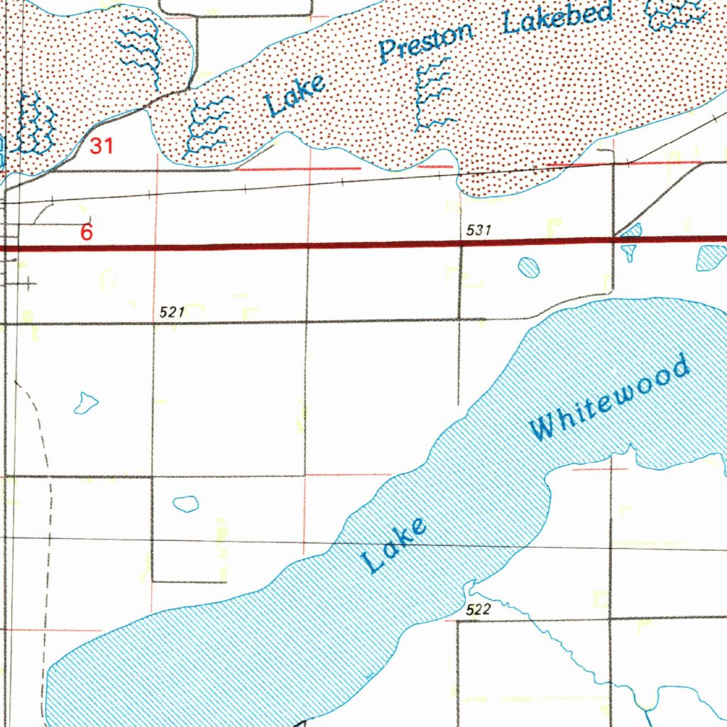 De Smet, SD (1985, 100000-Scale) Map by United States Geological Survey ...