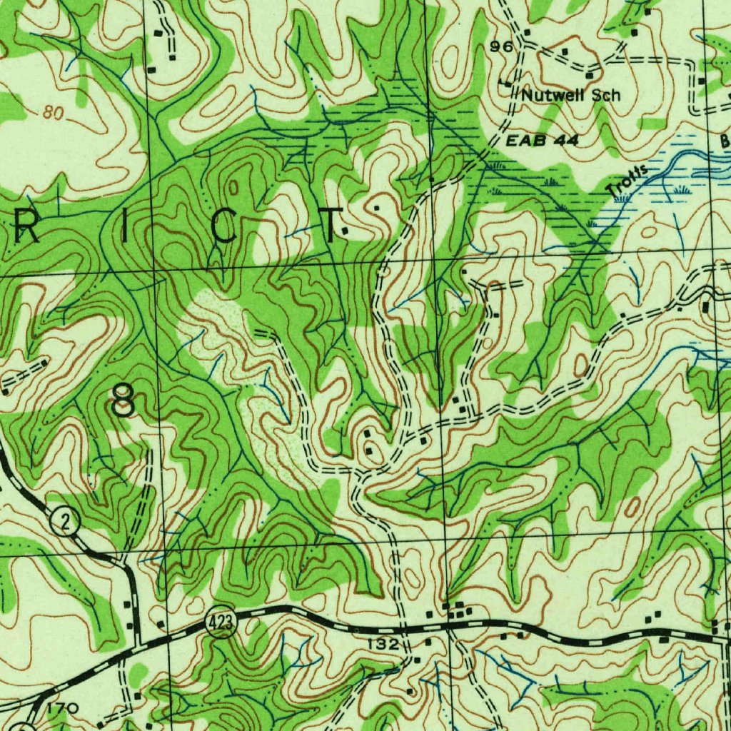 Deale, MD (1944, 31680-Scale) Map by United States Geological Survey ...