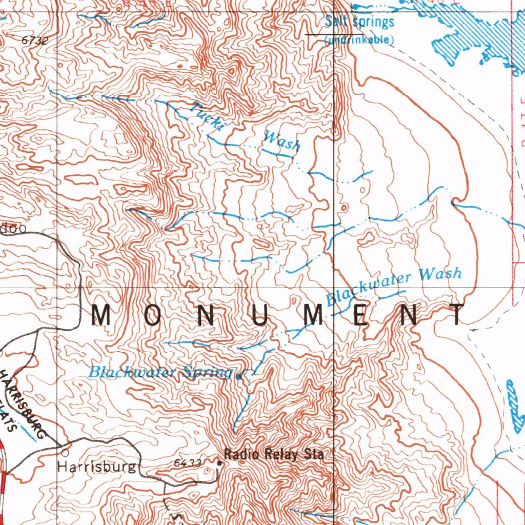 Death Valley, CA-NV (1954, 250000-Scale) Map by United States ...