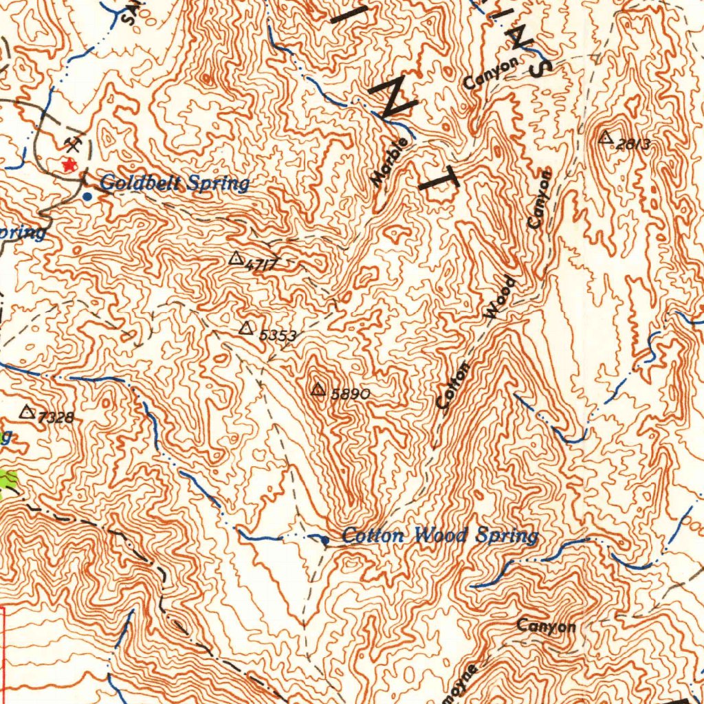 Death Valley, CA-NV (1958, 250000-Scale) Map by United States ...