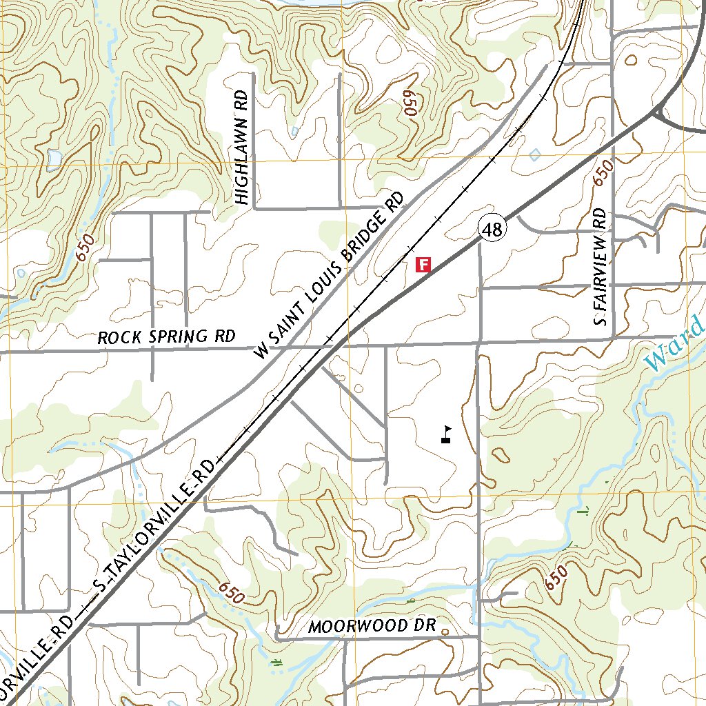 Decatur, IL (2021, 24000-Scale) Map by United States Geological Survey ...
