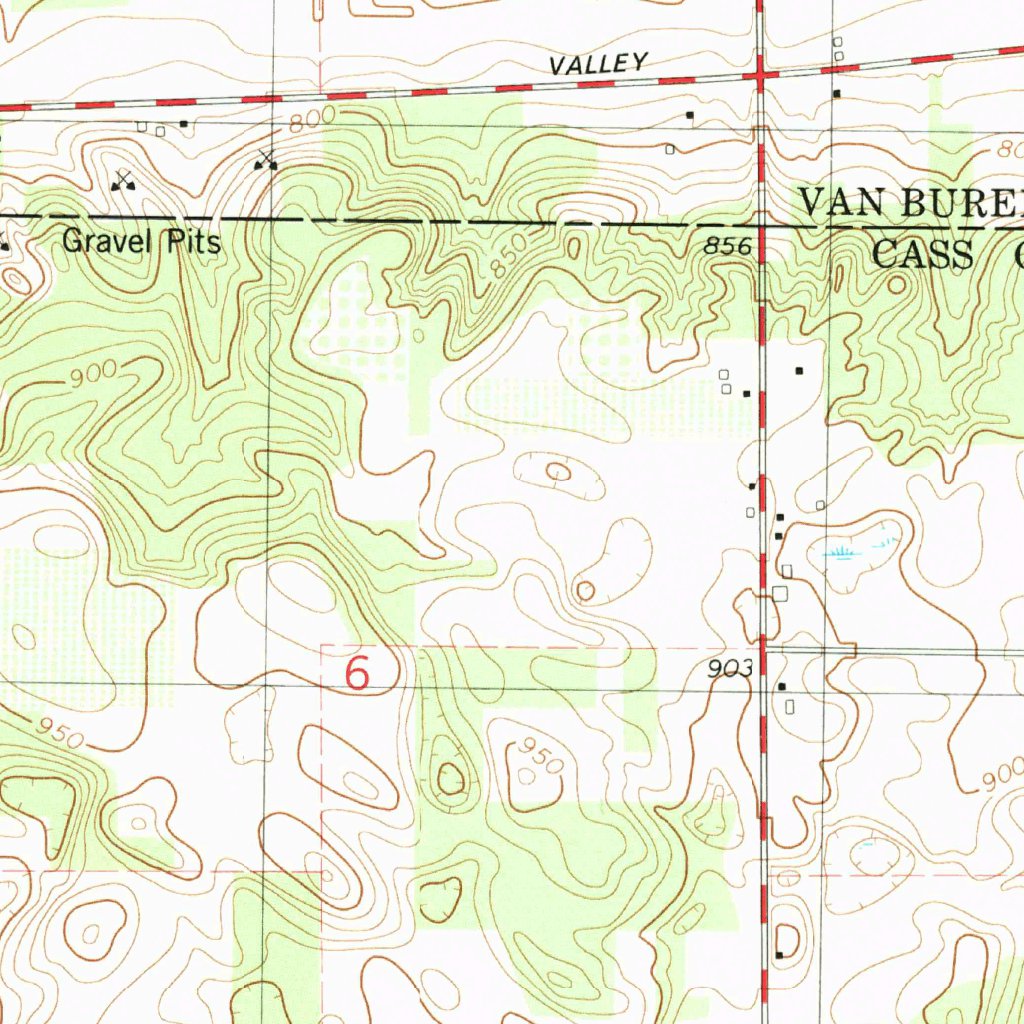 Decatur, MI (1981, 24000-Scale) Map by United States Geological Survey ...