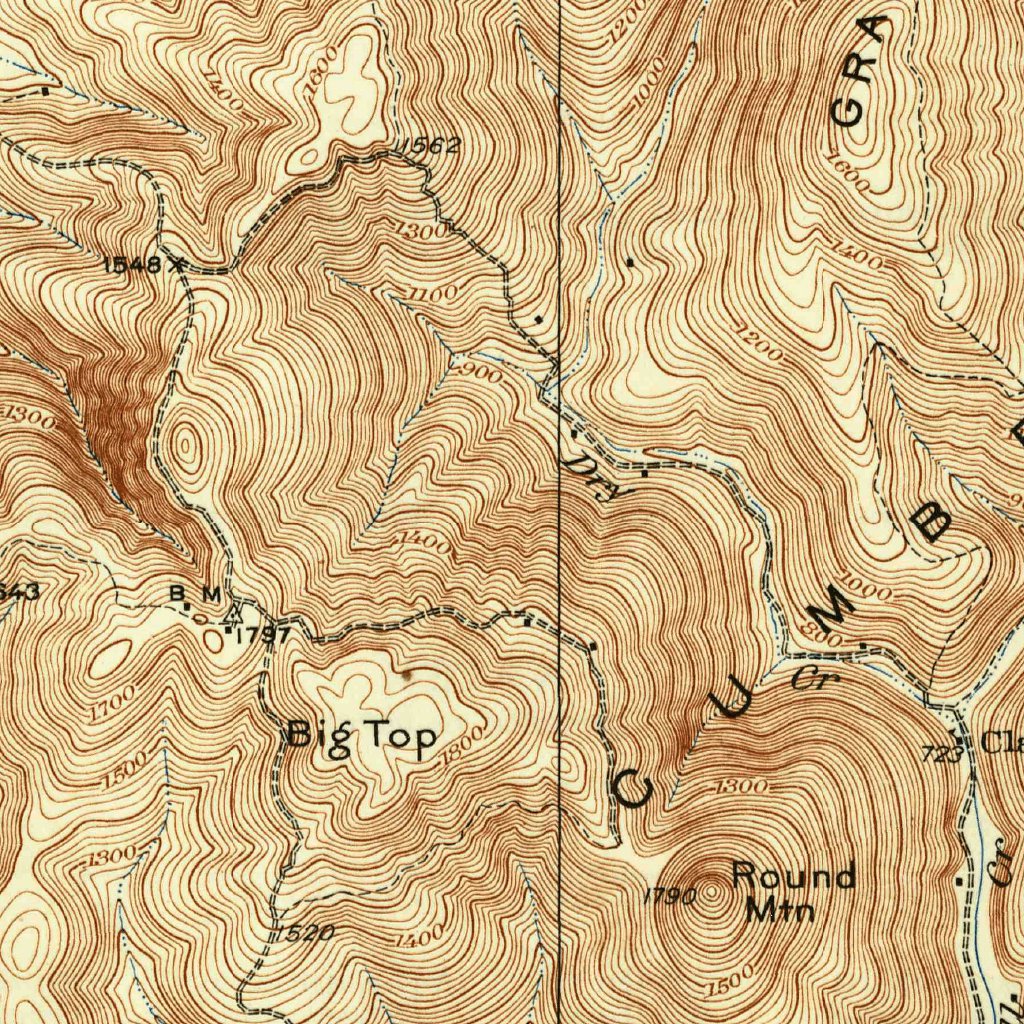 Decherd, TN (1928, 62500-Scale) Map by United States Geological Survey ...