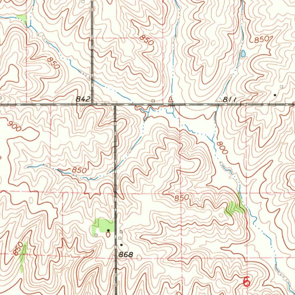 Deep River, IA (1968, 24000-Scale) Map by United States Geological ...