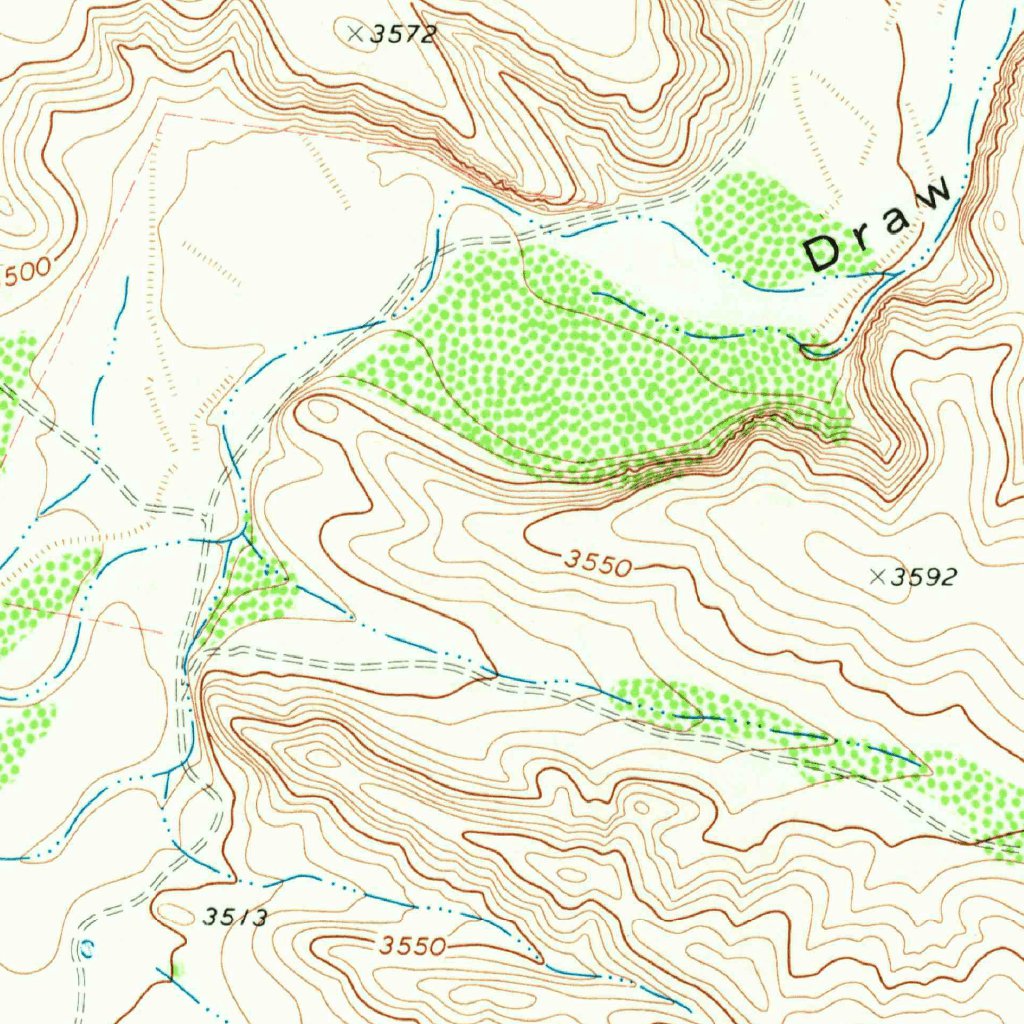Deep Well Ranch, TX (1970, 24000-Scale) Map by United States Geological ...