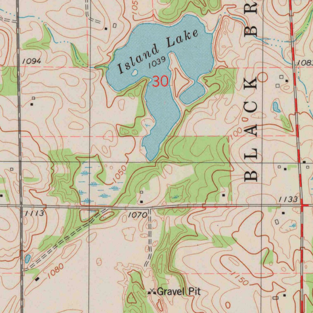 Deer Park, WI (1975, 24000-Scale) Map by United States Geological ...