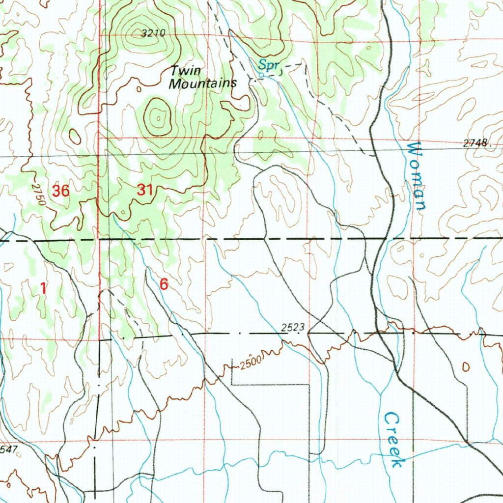 Del Norte, CO (1982, 100000-Scale) Map by United States Geological ...