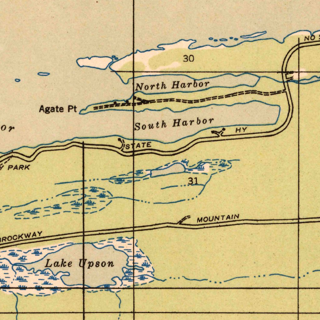 Delaware, MI (1938, 31680-Scale) Map by United States Geological Survey ...