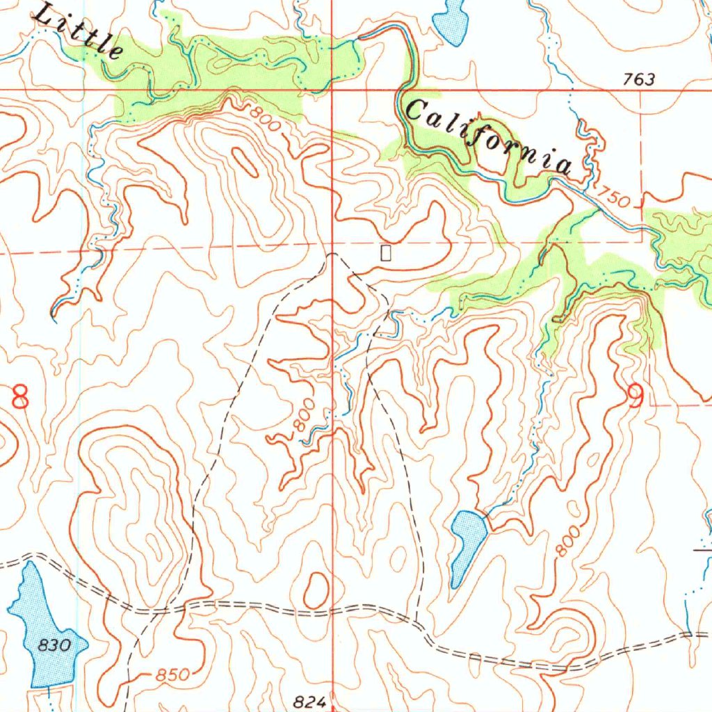 Delaware, OK (1972, 24000-Scale) Map by United States Geological Survey ...