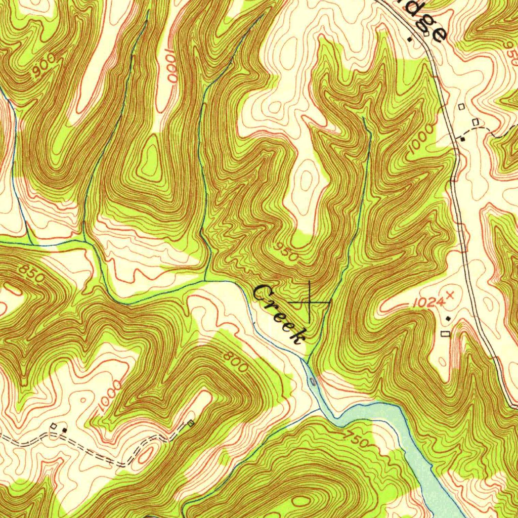 Delmer, KY (1954, 24000-Scale) Map by United States Geological Survey ...
