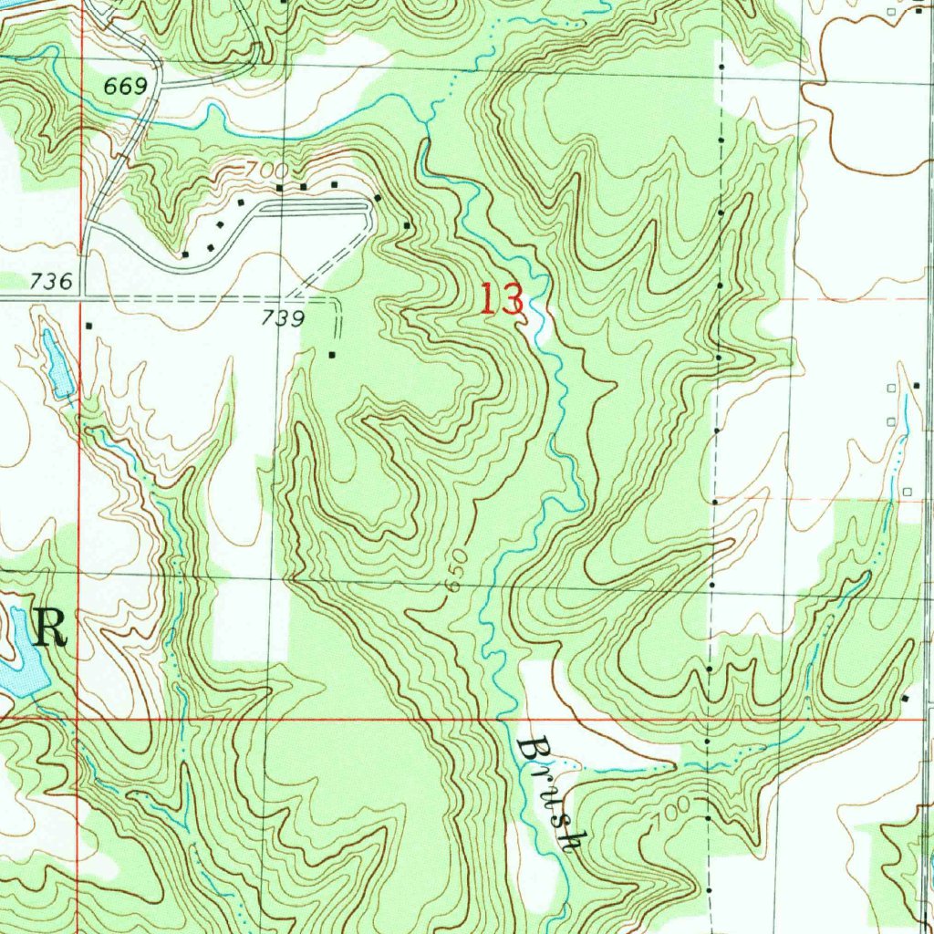 Delong, IL (1982, 24000-Scale) Map by United States Geological Survey ...