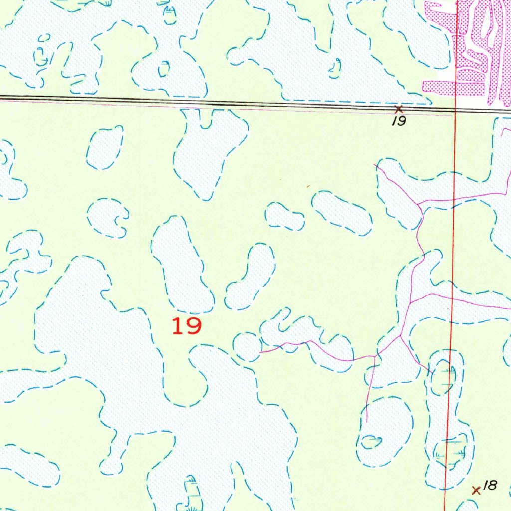 Delta, FL (1945, 24000-Scale) Map by United States Geological Survey ...