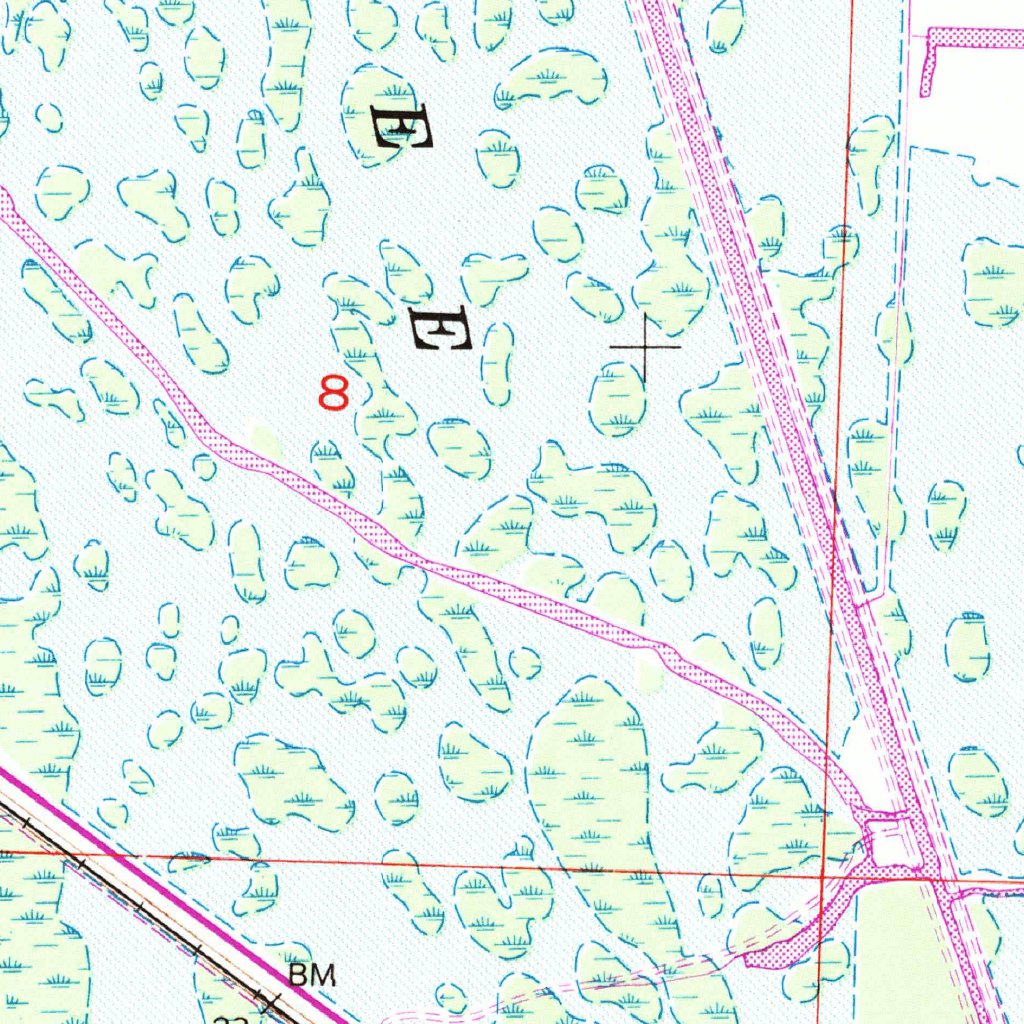 Delta, FL (1945, 24000-Scale) Map by United States Geological Survey ...