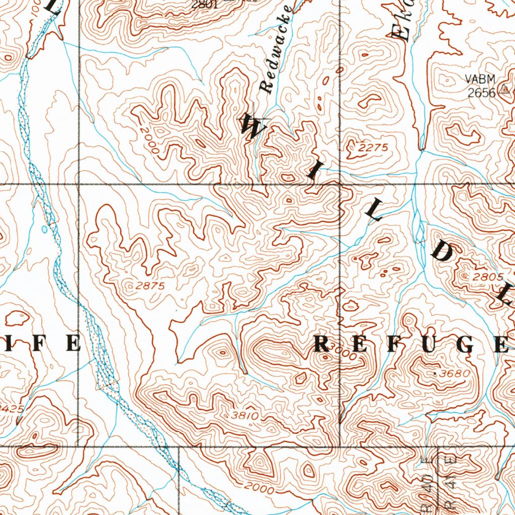 Demarcation Point, AK (1955, 250000-Scale) Map by United States ...