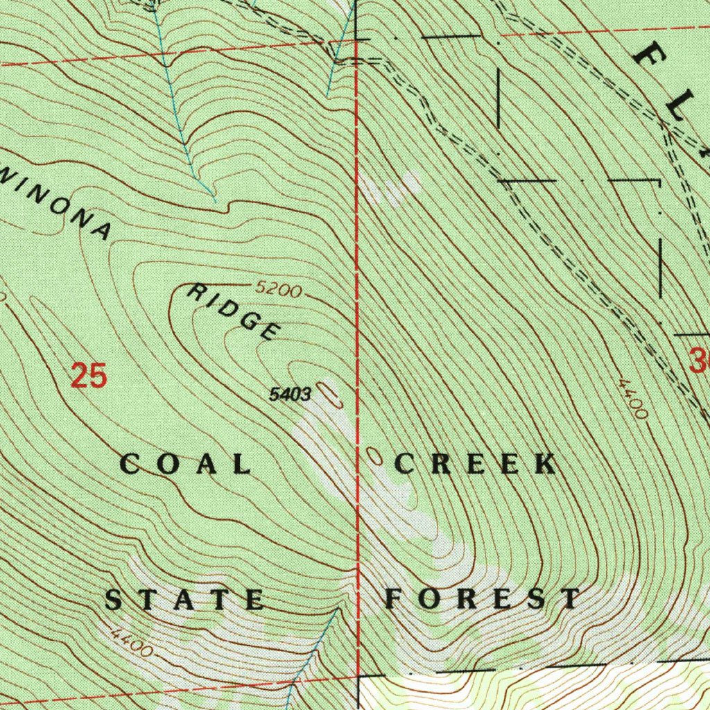 Demers Ridge, MT (1994, 24000-Scale) Map by United States Geological ...