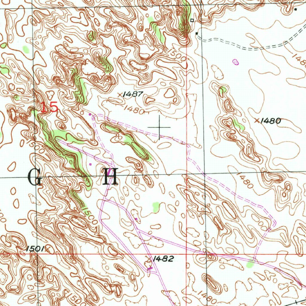 Denbigh, ND (1949, 24000-Scale) Map by United States Geological Survey ...