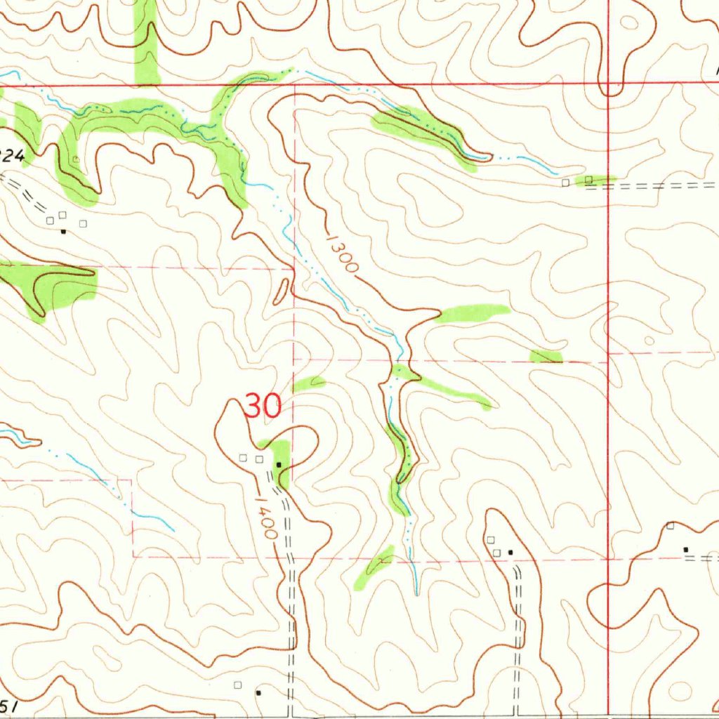 Denison, IA (1971, 24000-Scale) Map by United States Geological Survey ...