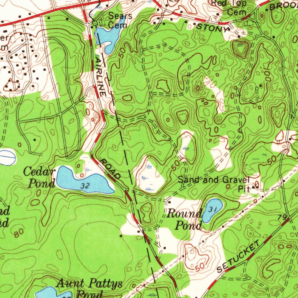 Dennis, MA (1961, 24000-Scale) Map by United States Geological Survey ...