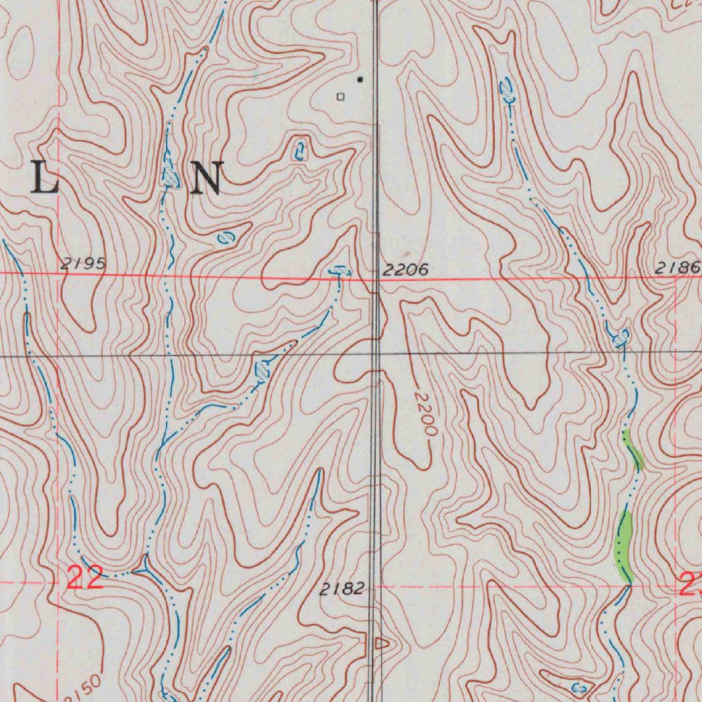 Densmore, KS (1978, 24000-Scale) Map by United States Geological Survey ...