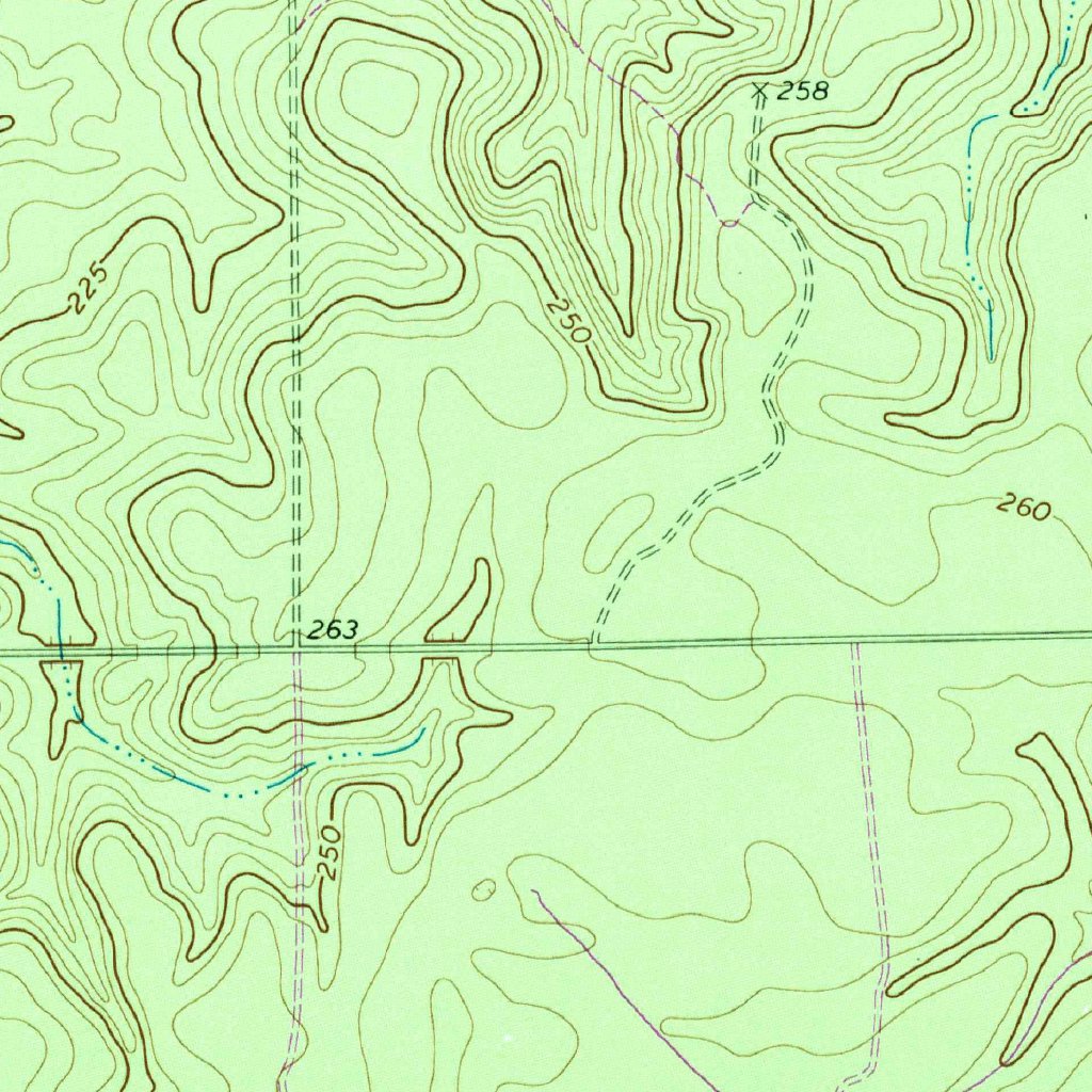 Denton, GA (1971, 24000-Scale) Map by United States Geological Survey ...
