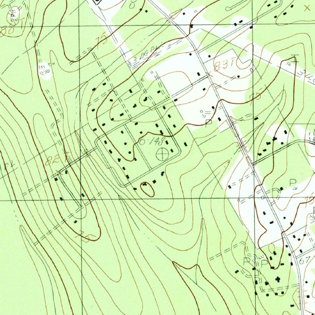 Deserter Baygall, TX (1984, 24000-Scale) Map by United States ...
