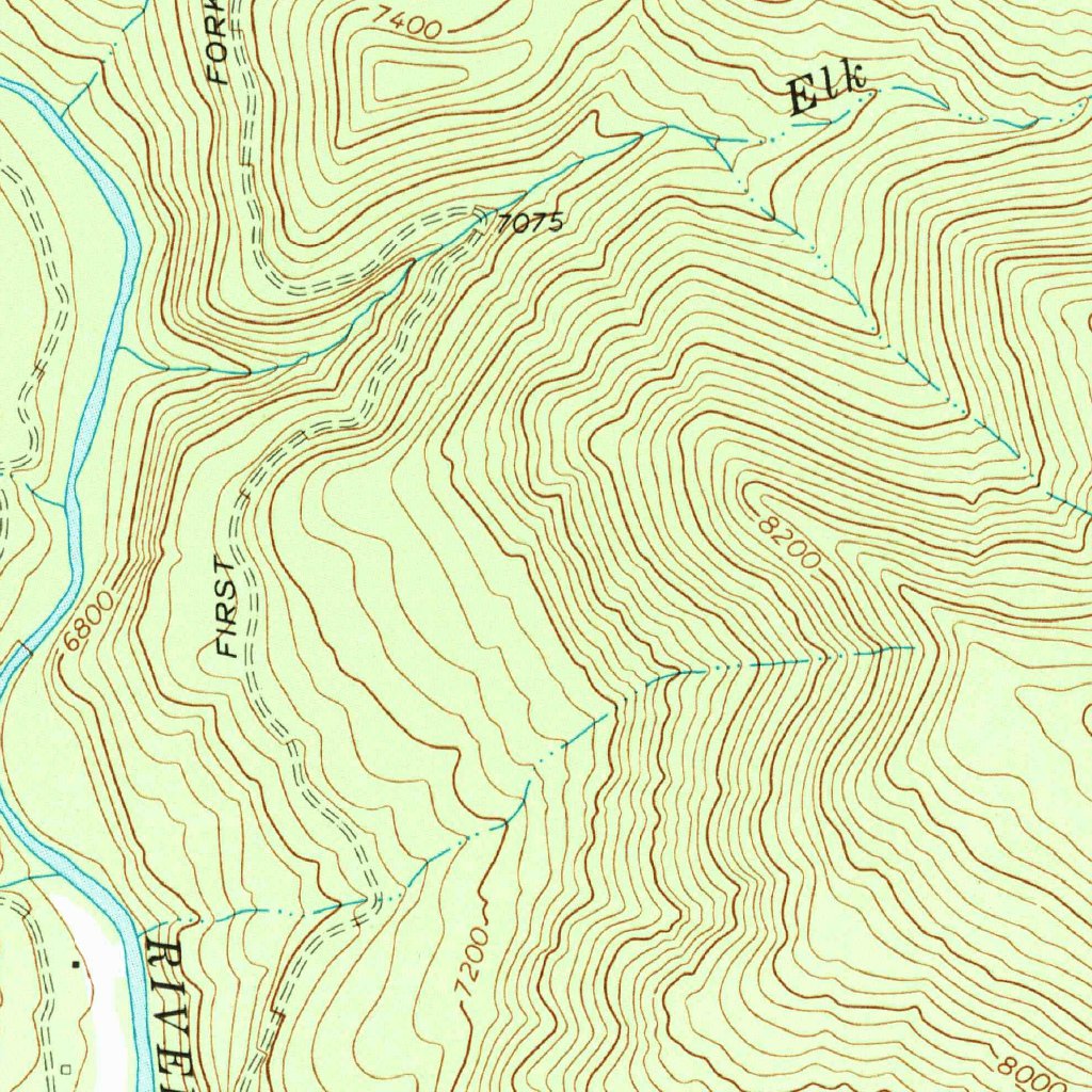 Devil Mountain, CO (1964, 24000-Scale) Map by United States Geological ...