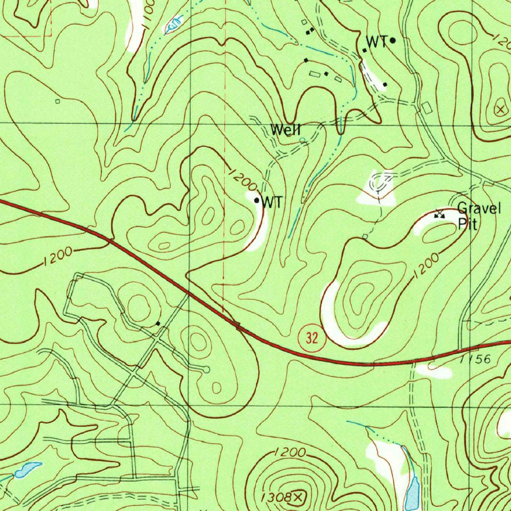 Devils Backbone, TX (1989, 24000-Scale) Map by United States Geological ...