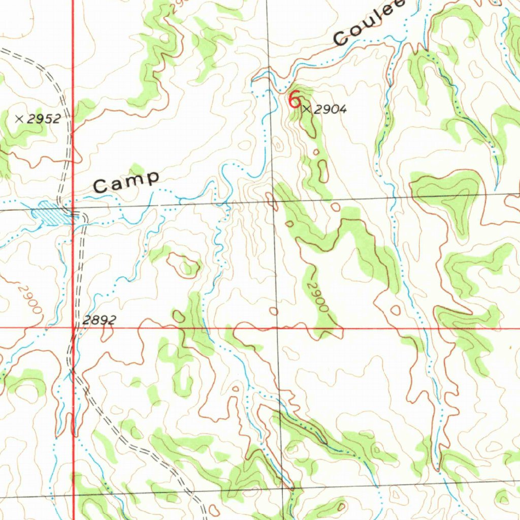 Devils Kitchen, MT (1979, 24000-Scale) Map by United States Geological ...