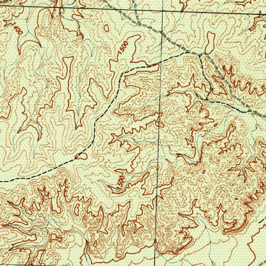 Devils River, TX (1944, 62500-Scale) Map by United States Geological ...