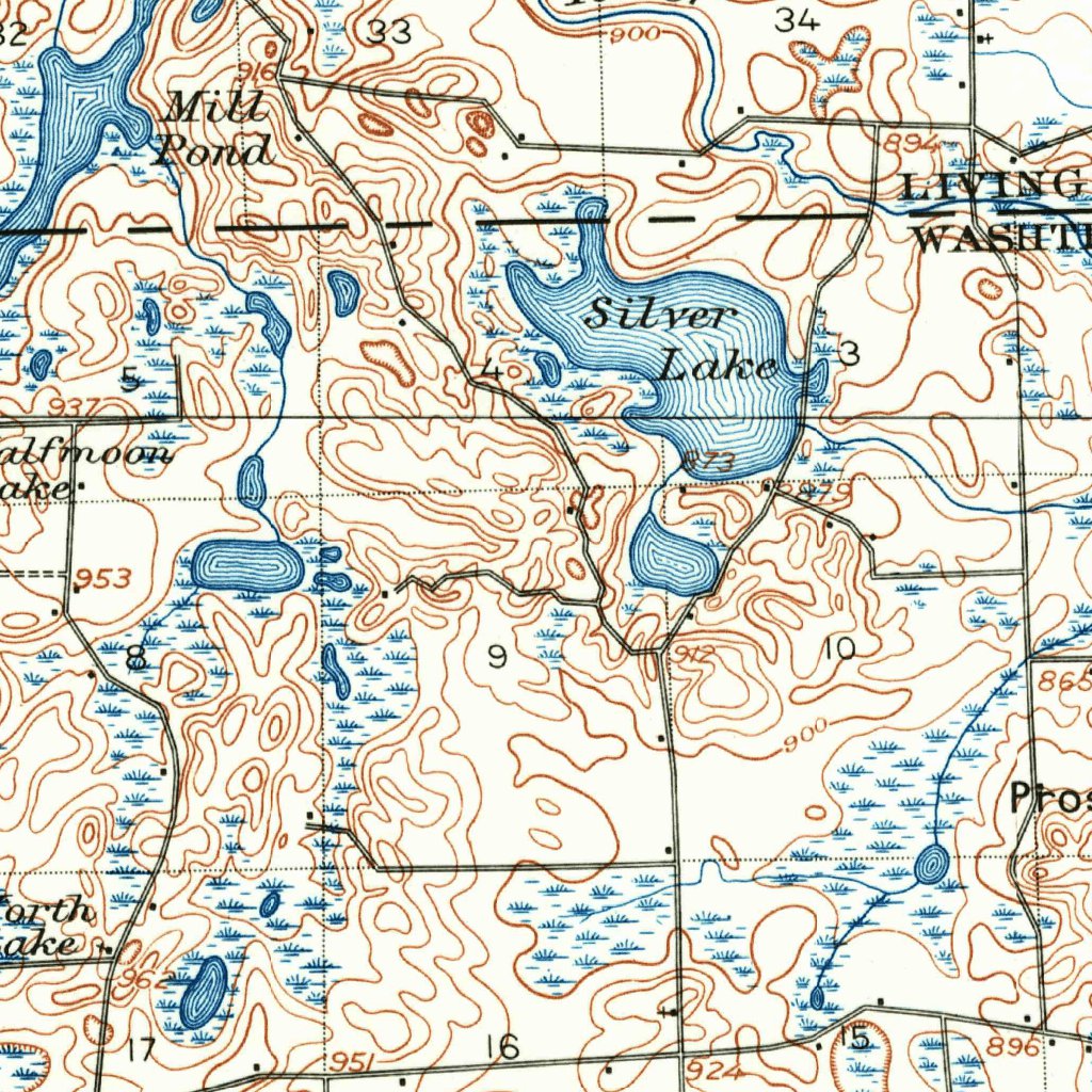 Dexter, MI (1902, 62500-Scale) Map by United States Geological Survey ...