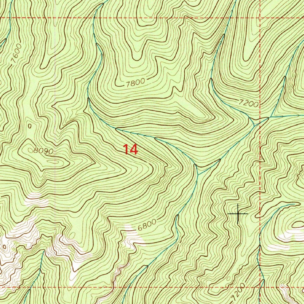 Diablo Range, NM (1999, 24000-Scale) Map by United States Geological ...