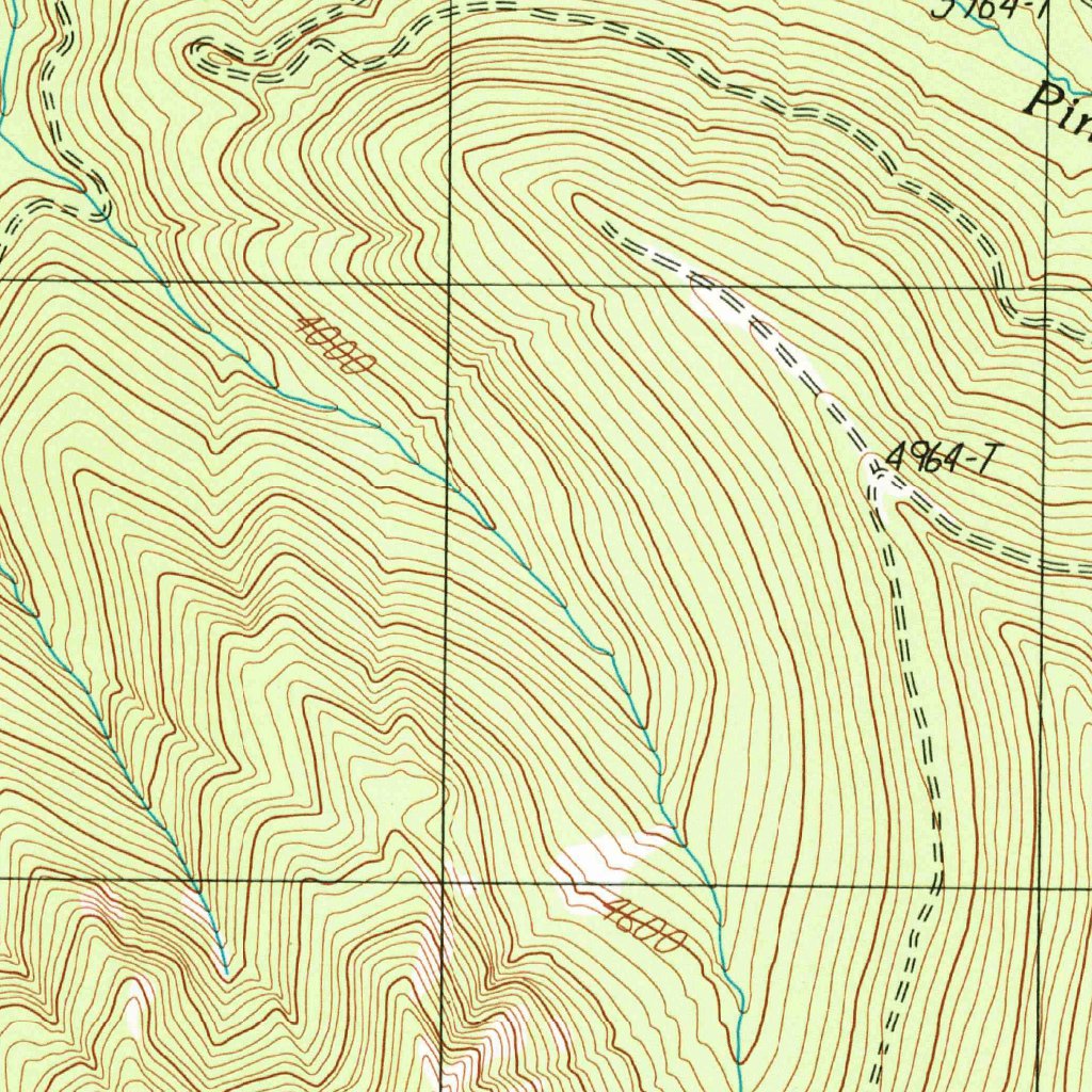 Diamond Peak, OR (1986, 24000-Scale) Map by United States Geological ...