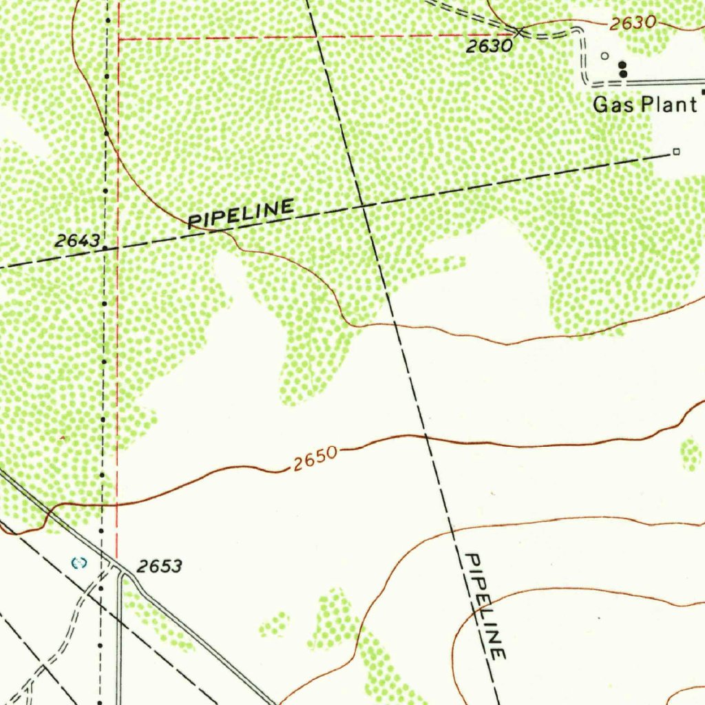 Diamond Y Spring, TX (1974, 24000-Scale) Map by United States ...
