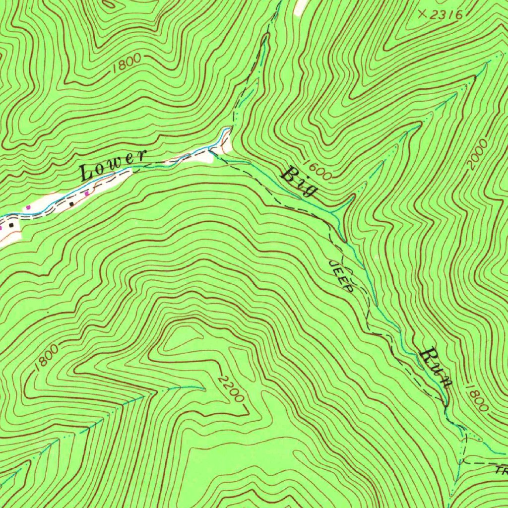Diana, WV (1967, 24000-Scale) Map by United States Geological Survey ...