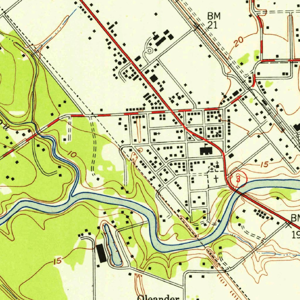 Dickinson, TX (1943, 24000-Scale) Map by United States Geological ...