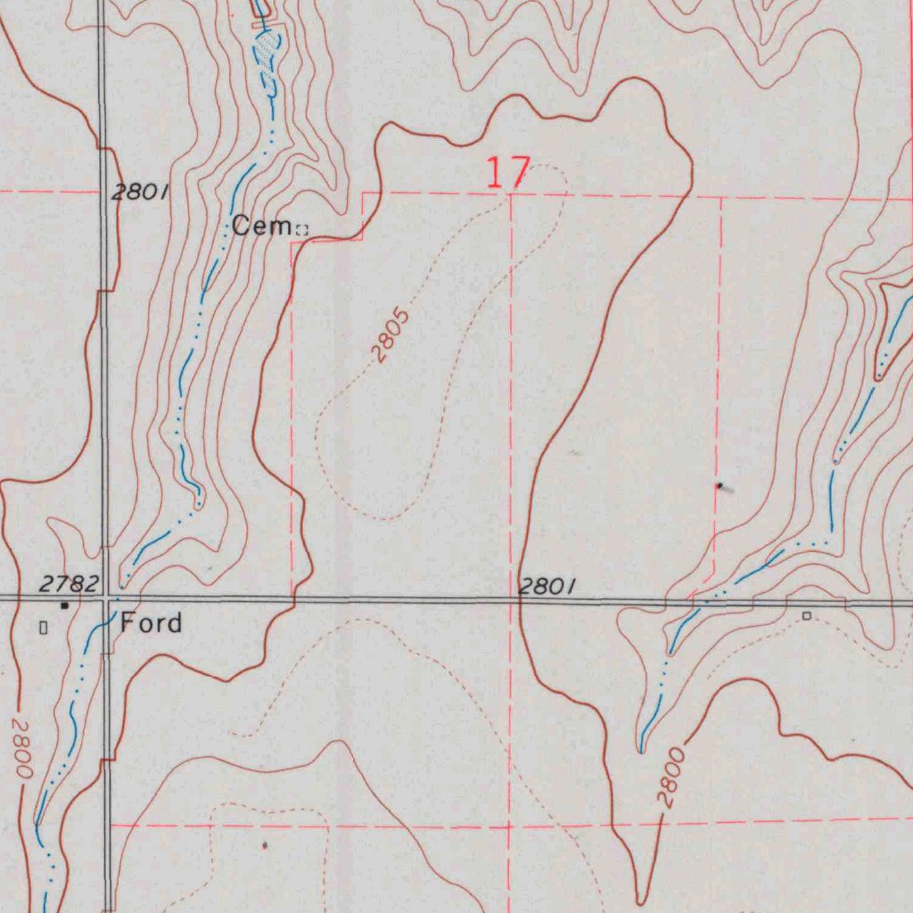 Dighton SW, KS (1974, 24000-Scale) Map by United States Geological ...
