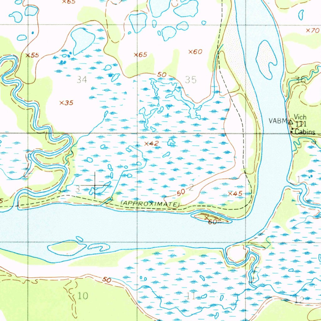 Dillingham A-2, AK (1952, 63360-Scale) Map by United States Geological ...