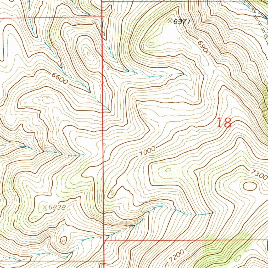 Dillon East, MT (1962, 24000-Scale) Map by United States Geological ...