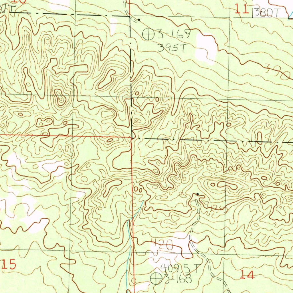 Dinca, MI (1983, 25000-Scale) Map by United States Geological Survey ...
