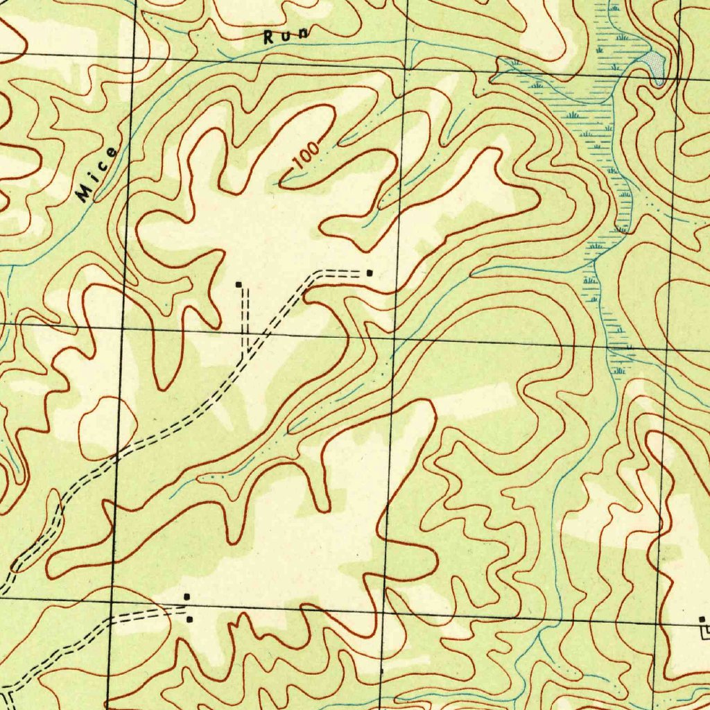 Disputanta North, VA (1943, 31680-Scale) Map by United States ...